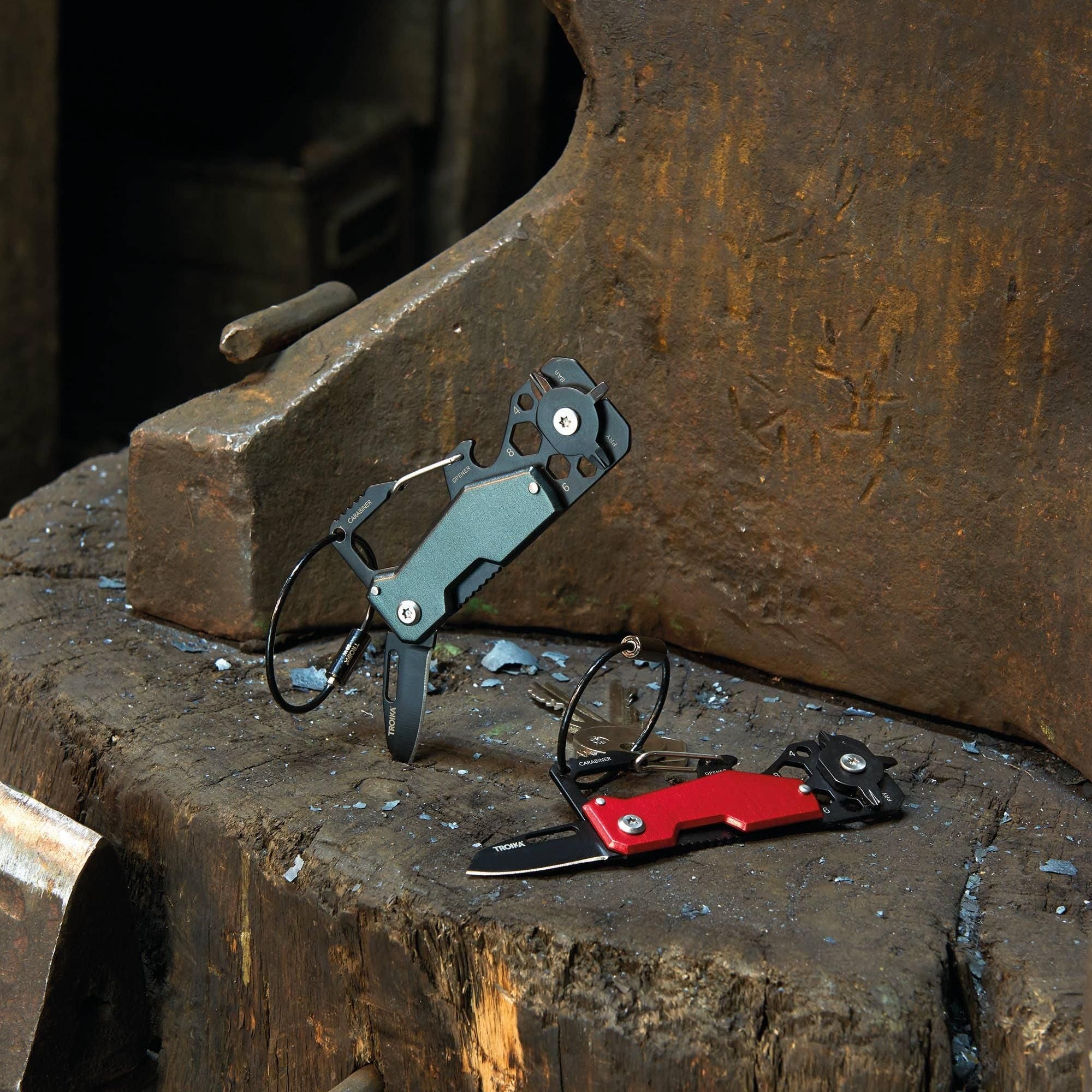 Troika Toolinator Multitool with Wire Loop for Keys – Fulton Found