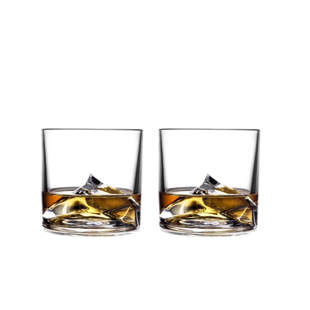 Everest Crystal Rocks Glass Set – Fulton Found